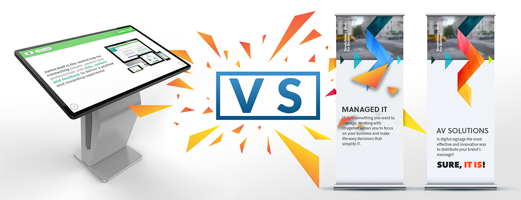 Digital Signage vs. Traditional Banners and Signs: Which Is Best for My ...